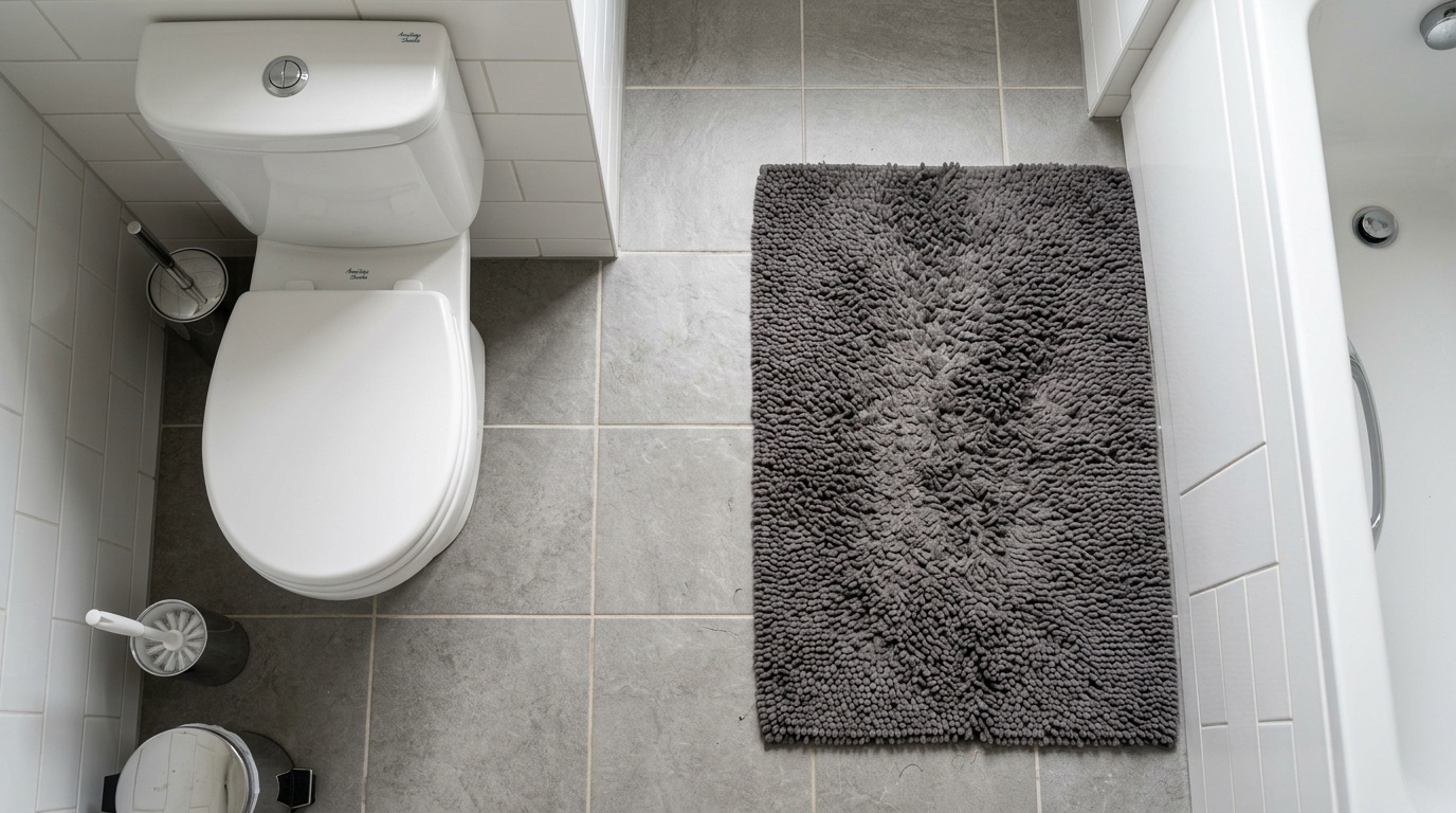 The soft bathroom item under your feet filthier than your toilet seat ...