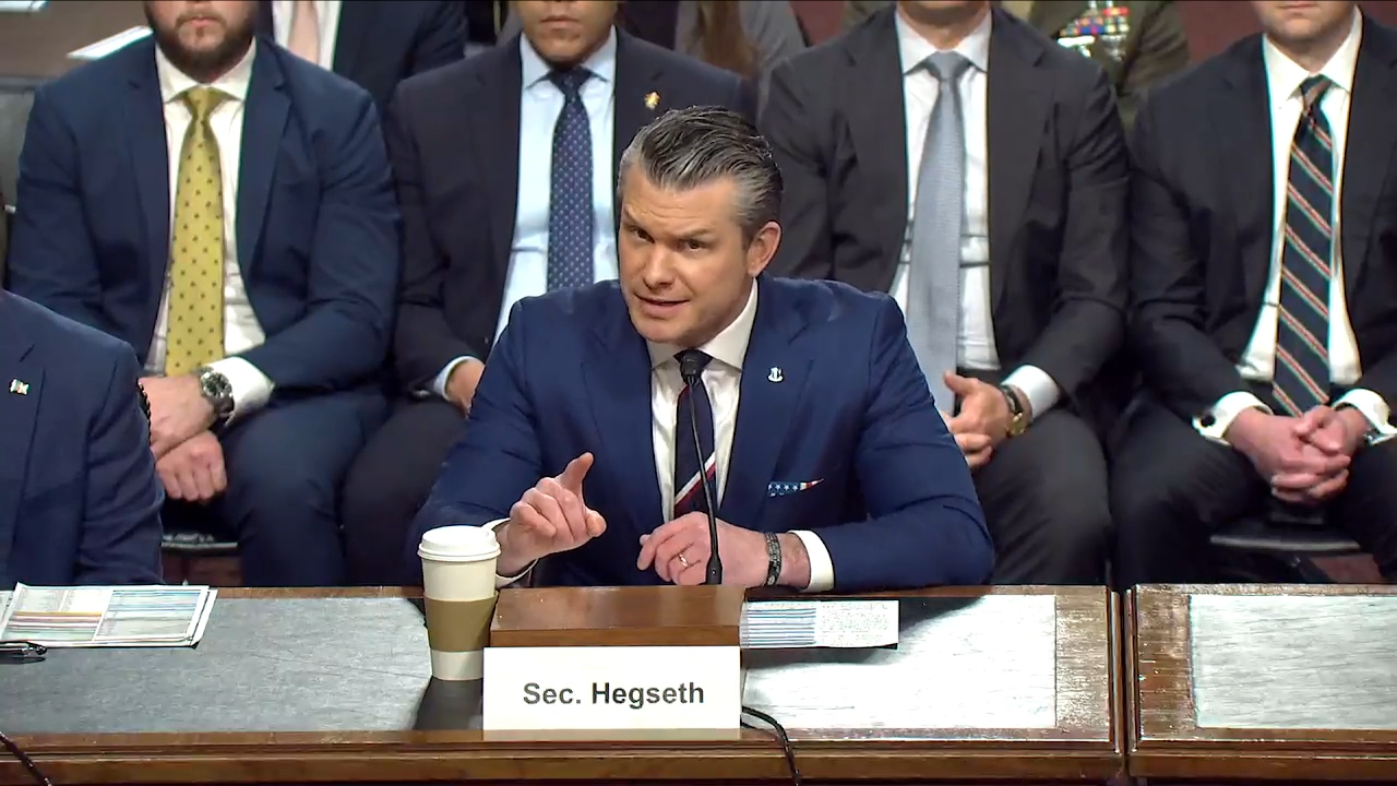 '60% are Black or females': Bigot Hegseth gets exposed when Jack Reed ...
