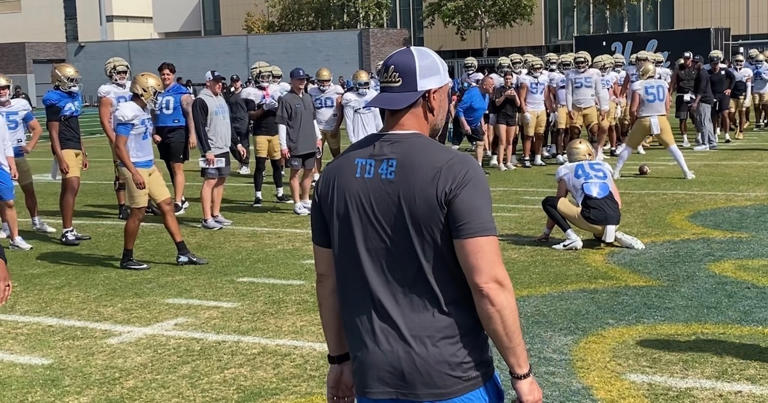 Videos from UCLA football spring practice No. 14
