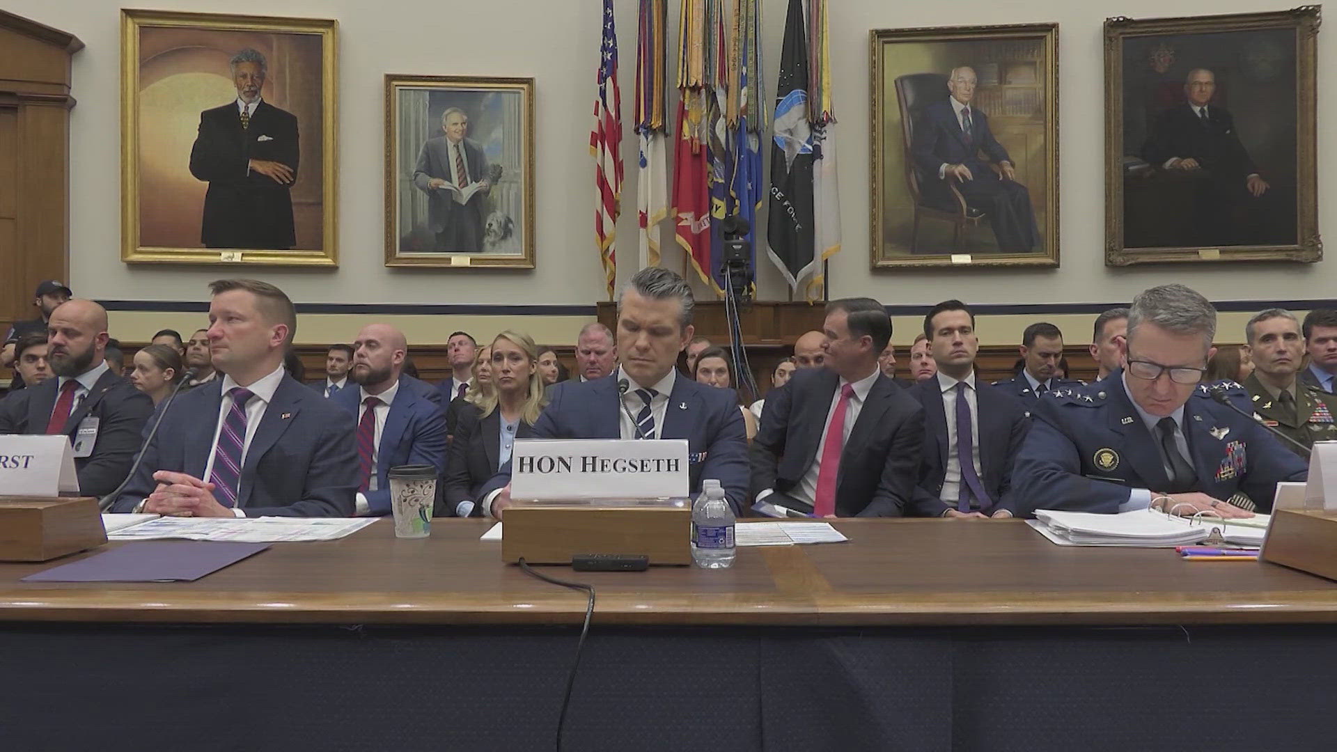 Hegseth testifies again about 2027 military budget proposal