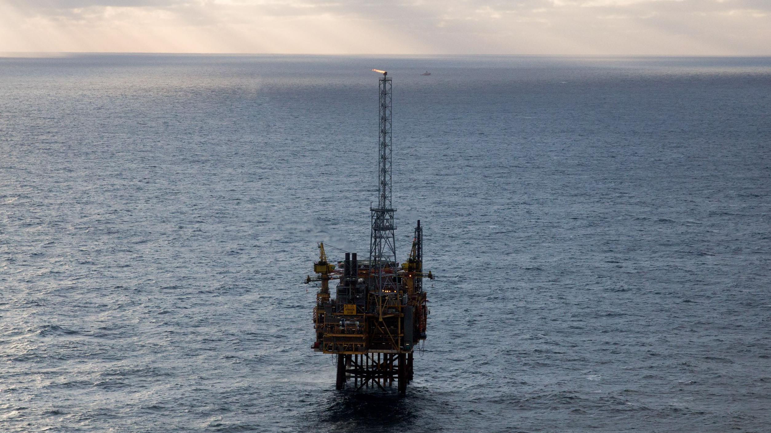 Drone sightings reported near North Sea drilling rigs