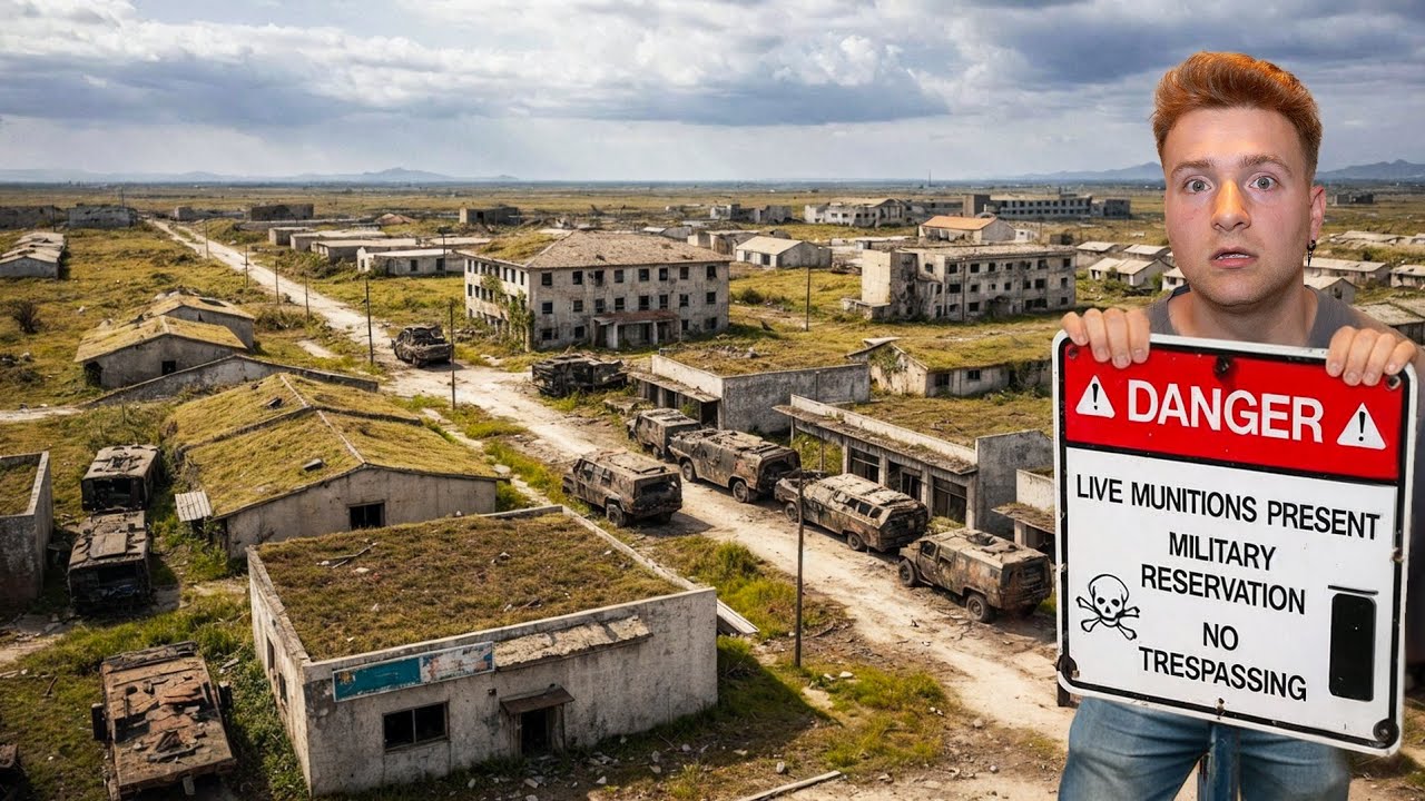 Exploring the haunting silence of an old Navy base