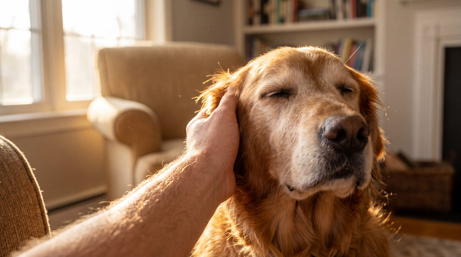 What your dog is actually thinking when you pet them