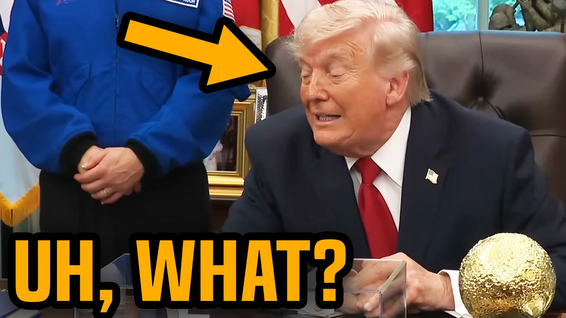 Trump claims he could be an astronaut