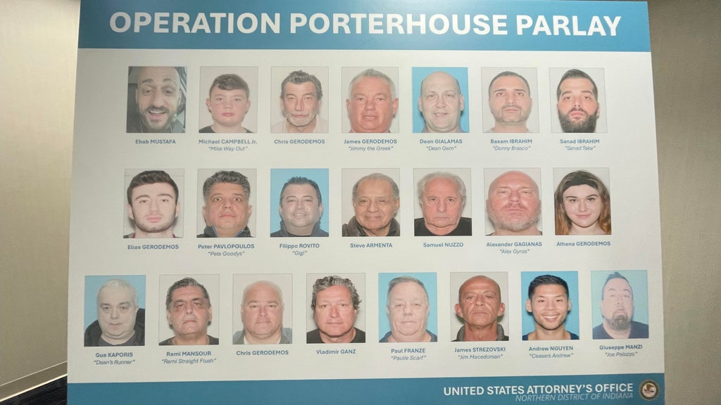 22 arrested in Northwest Indiana FBI raids for alleged illegal gambling ...