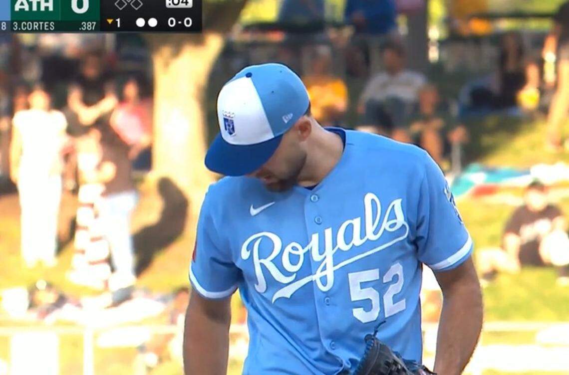 Royals pitcher Michael Wacha's broken necklace led to the ejection of ...
