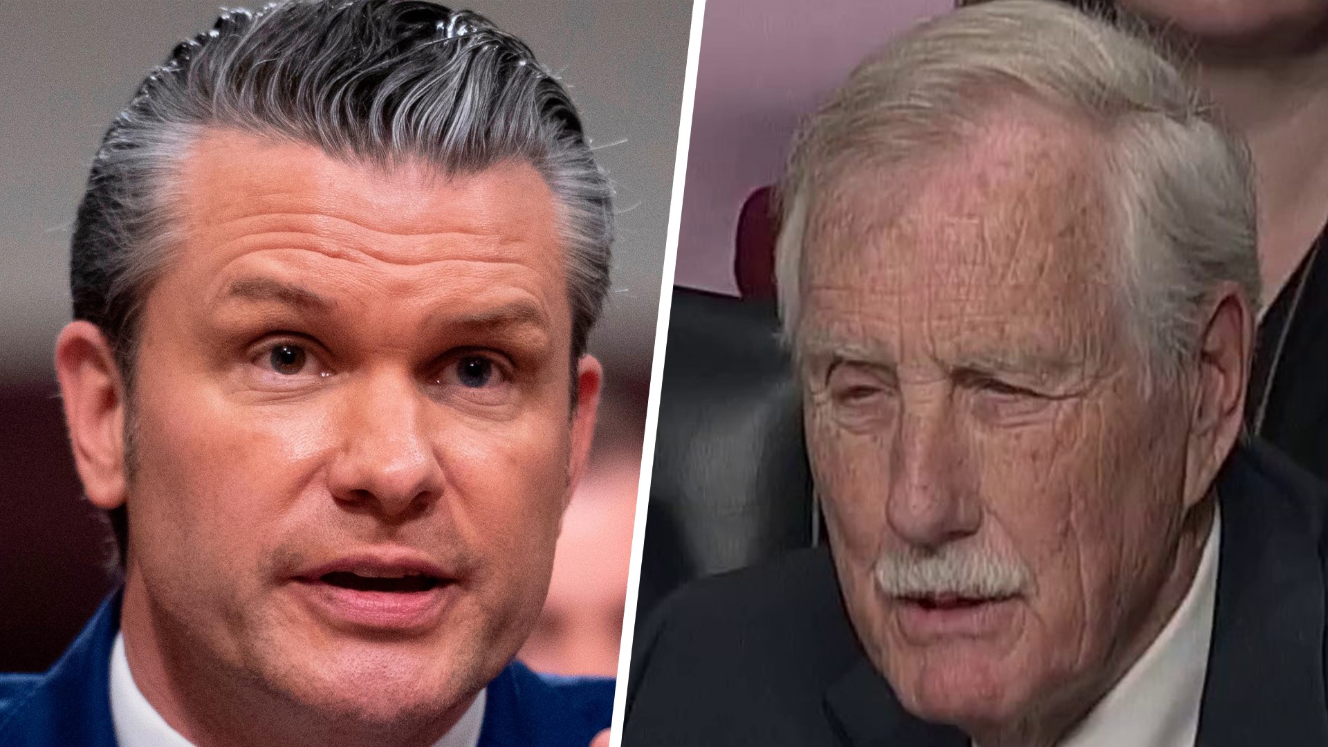 Sen. King to Hegseth: 'Why are we abandoning Ukraine?'