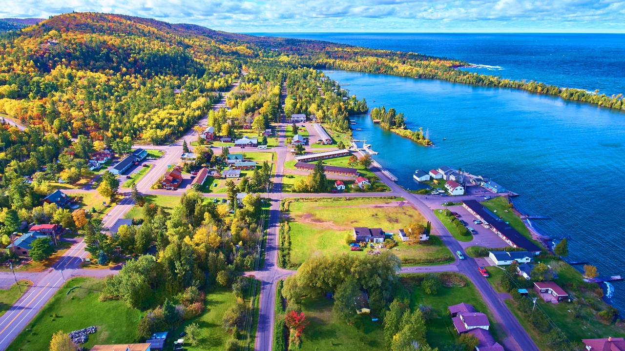 You drive until the road stops, and that’s exactly where Copper Harbor ...