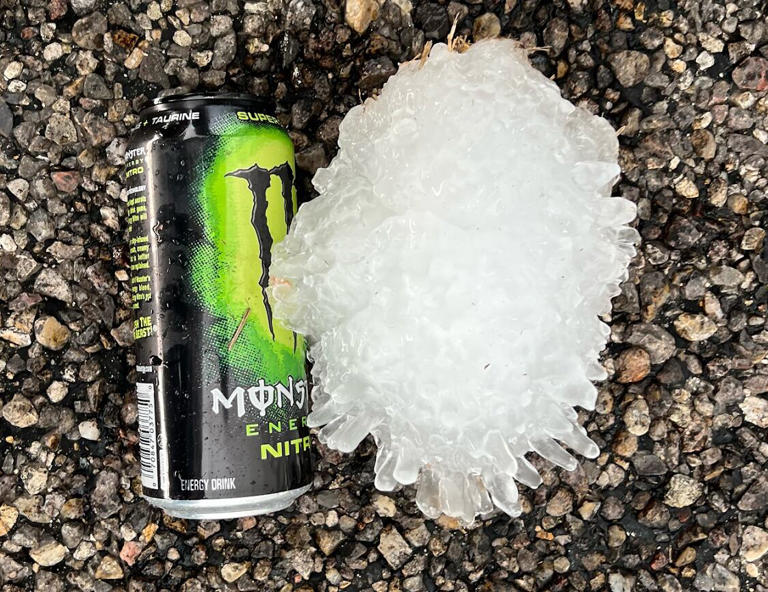 Monster hailstone shatters Texas record