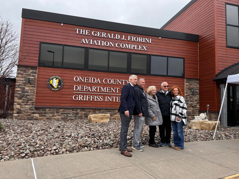 Oneida County unveils Gerald J Fiorini Aviation Complex