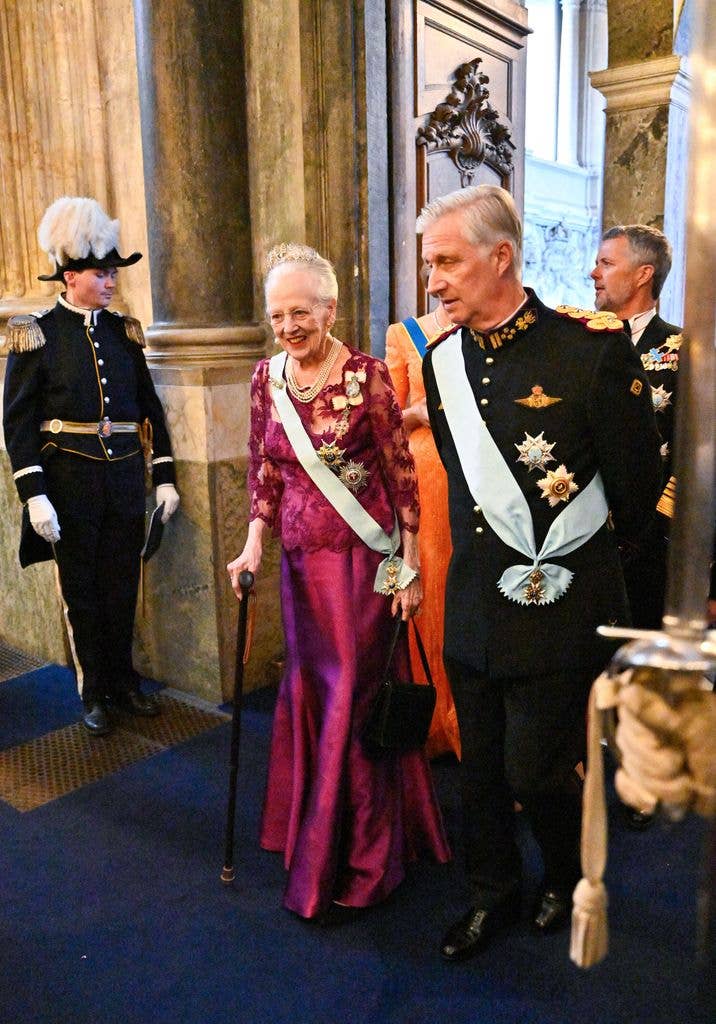 Queen Margrethe, 86, rushed back to hospital just a week after being ...