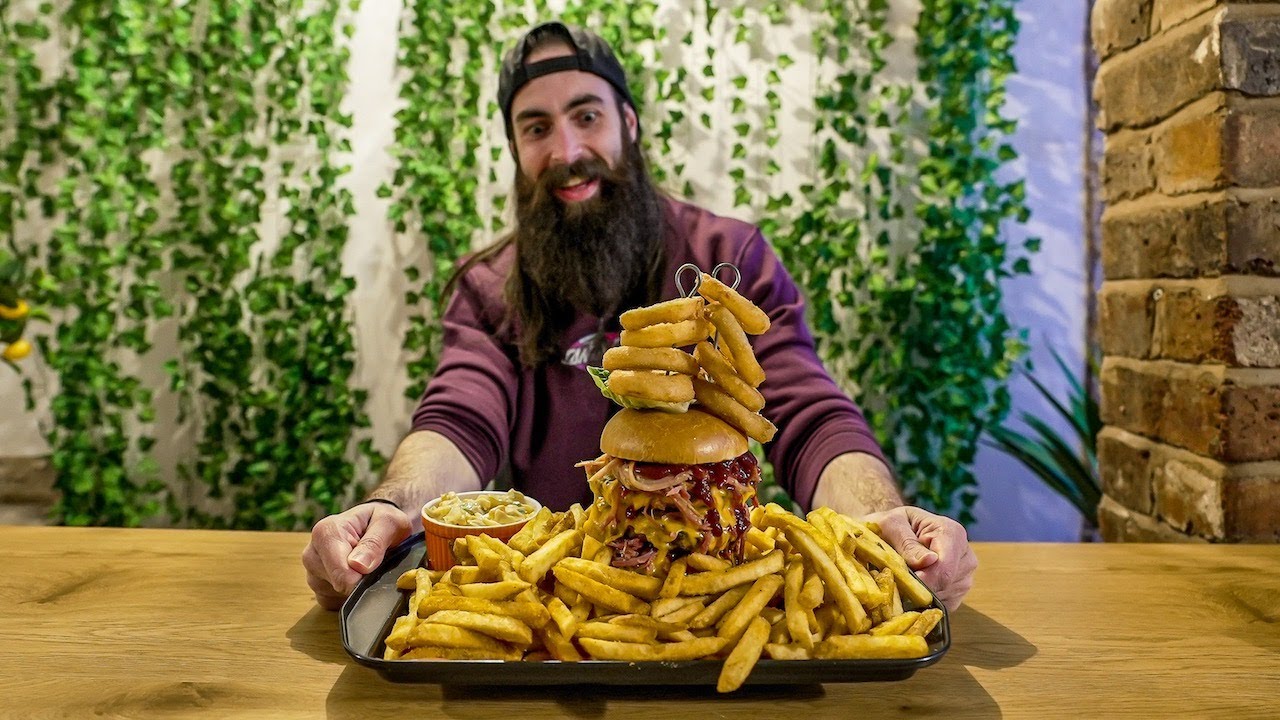 Gingerz BBQ’s Uncle Sam burger challenge | BeardMeatsFood