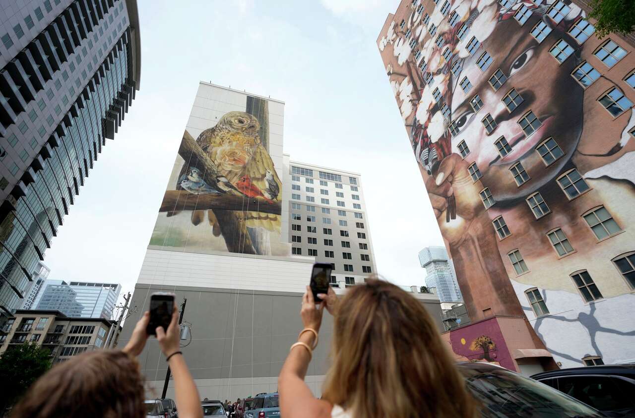 Six new murals unveiled in downtown Houston art series