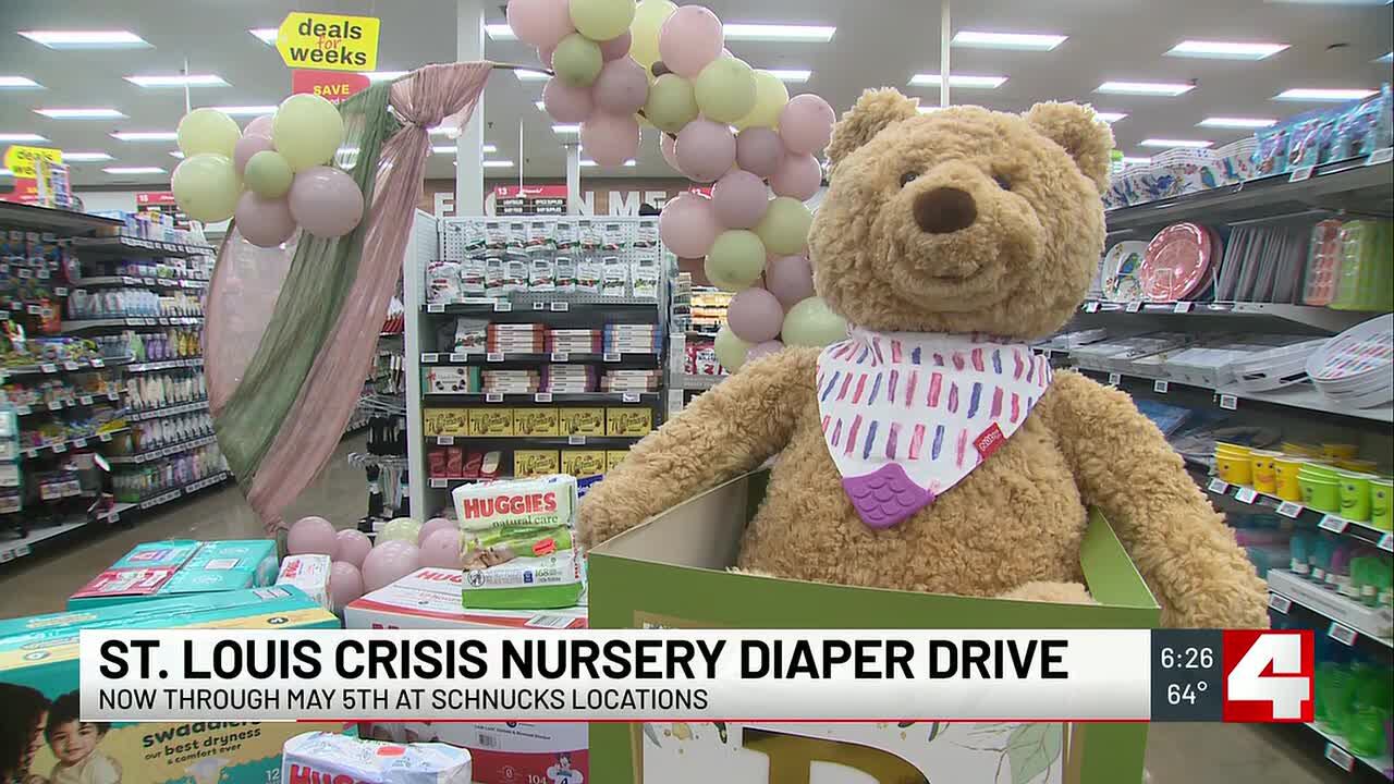 St. Louis Crisis Nursery diaper drive underway at Schnucks locations