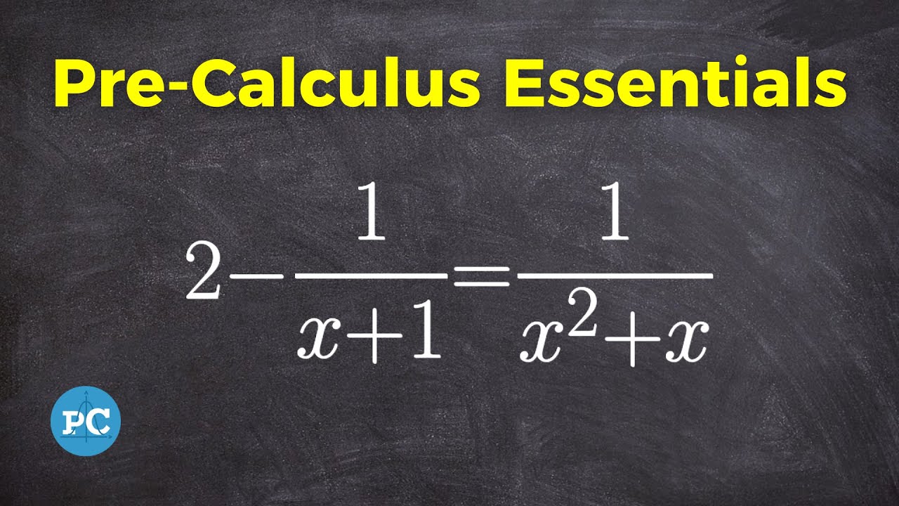 Classic Mistake Solving Rational Equations