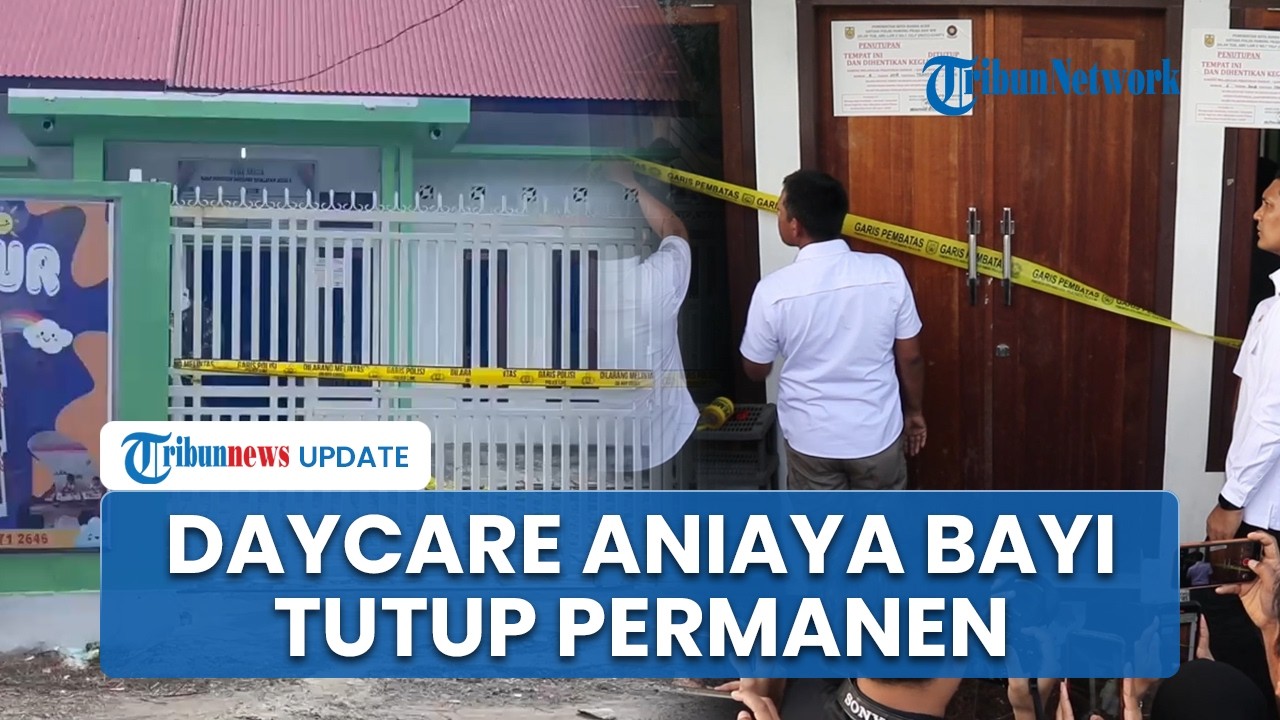 Sepi aktivitas, daycare kasus penganiayaan bayi di Banda Aceh resmi ...