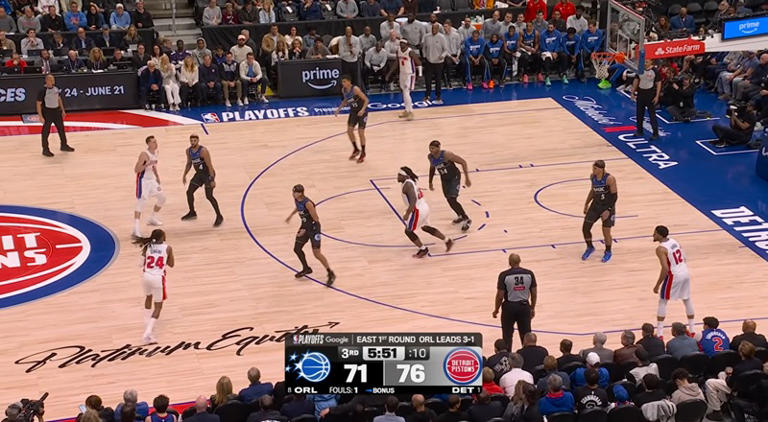 Pistons extended playoff series vs. Magic with 116-109 Game 5 win ...