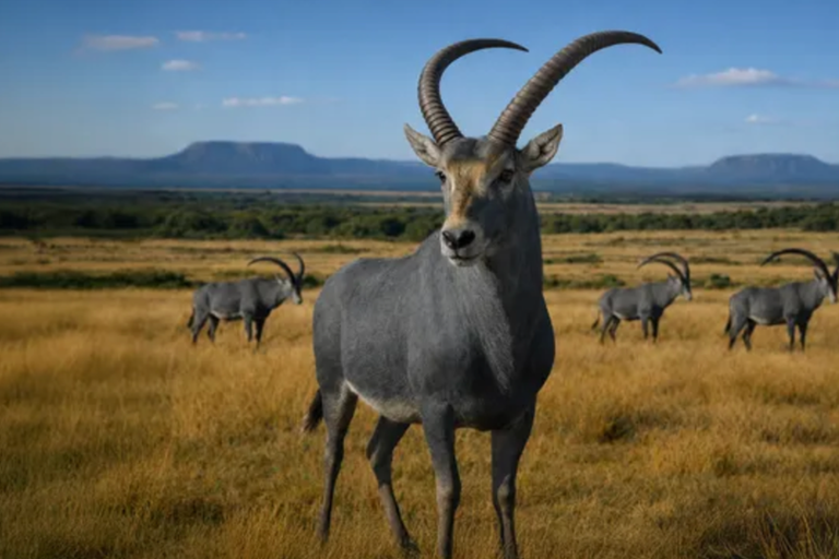 Scientists are bringing back 'Jurassic Park-like' blue antelope ...
