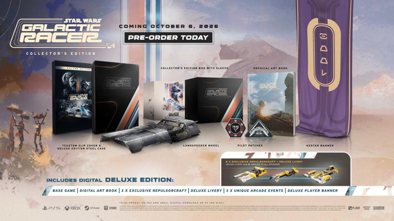 Now this is podracing! Star Wars: Galactic Racer races onto consoles ...