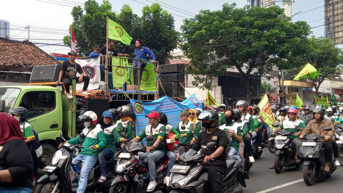 Rekayasa lalu lintas Surabaya saat May Day 2026, cek titik macet dan ...