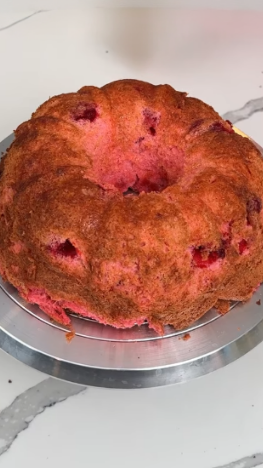 Easy 2-ingredient angel food cake dessert