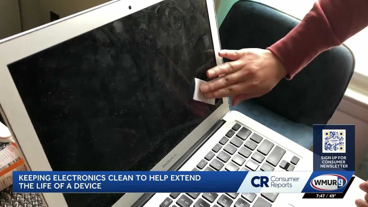 Consumer Reports shares electronics cleaning tips to extend device life