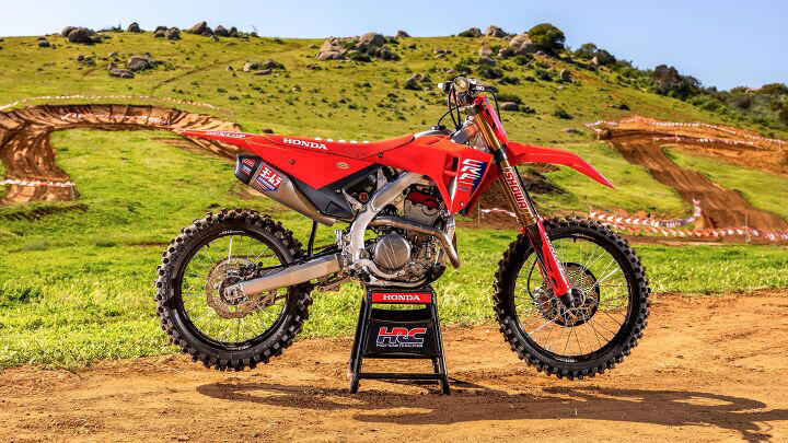2025-2026 Honda CRF250 and CRF450 models recalled for loose handlebars