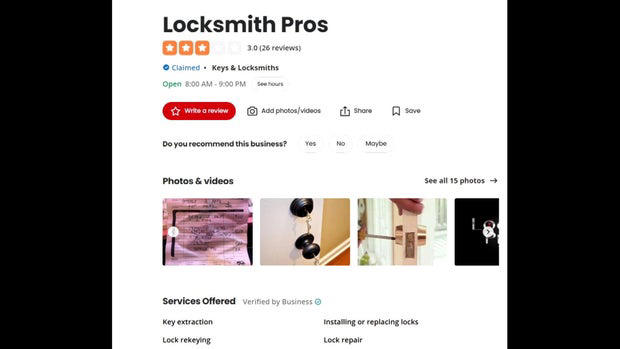 Second Colorado customer comes forward after locksmith company charges ...