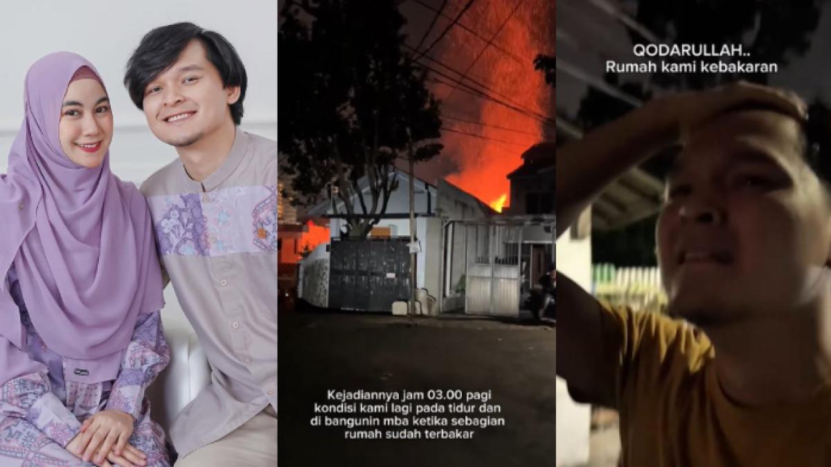 Kondisi terkini rumah Anisa Rahma usai kebakaran, TV hingga sofa ludes ...