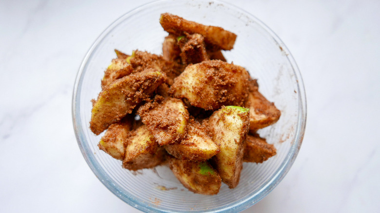 Classic spiced apple cake recipe