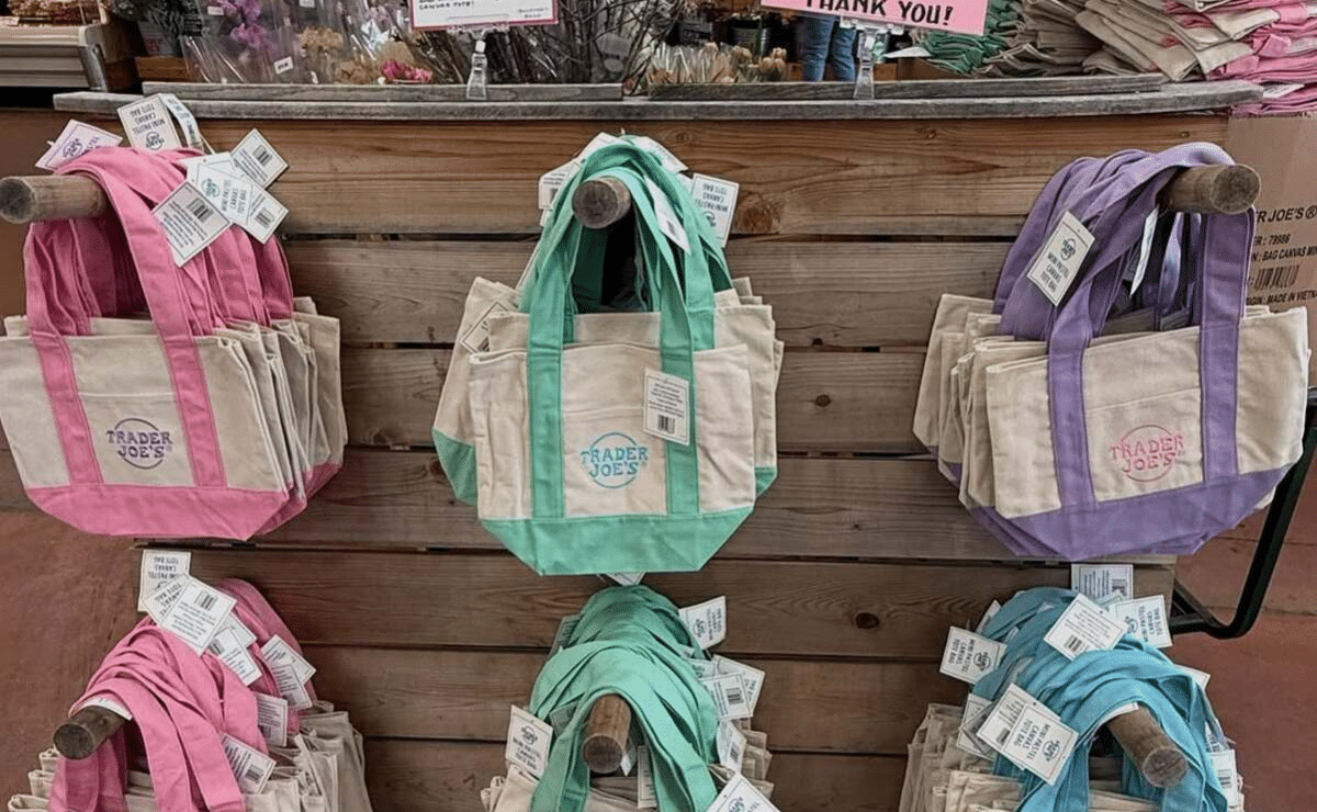 Trader Joe’s viral mini totes get a striped glow-up this summer