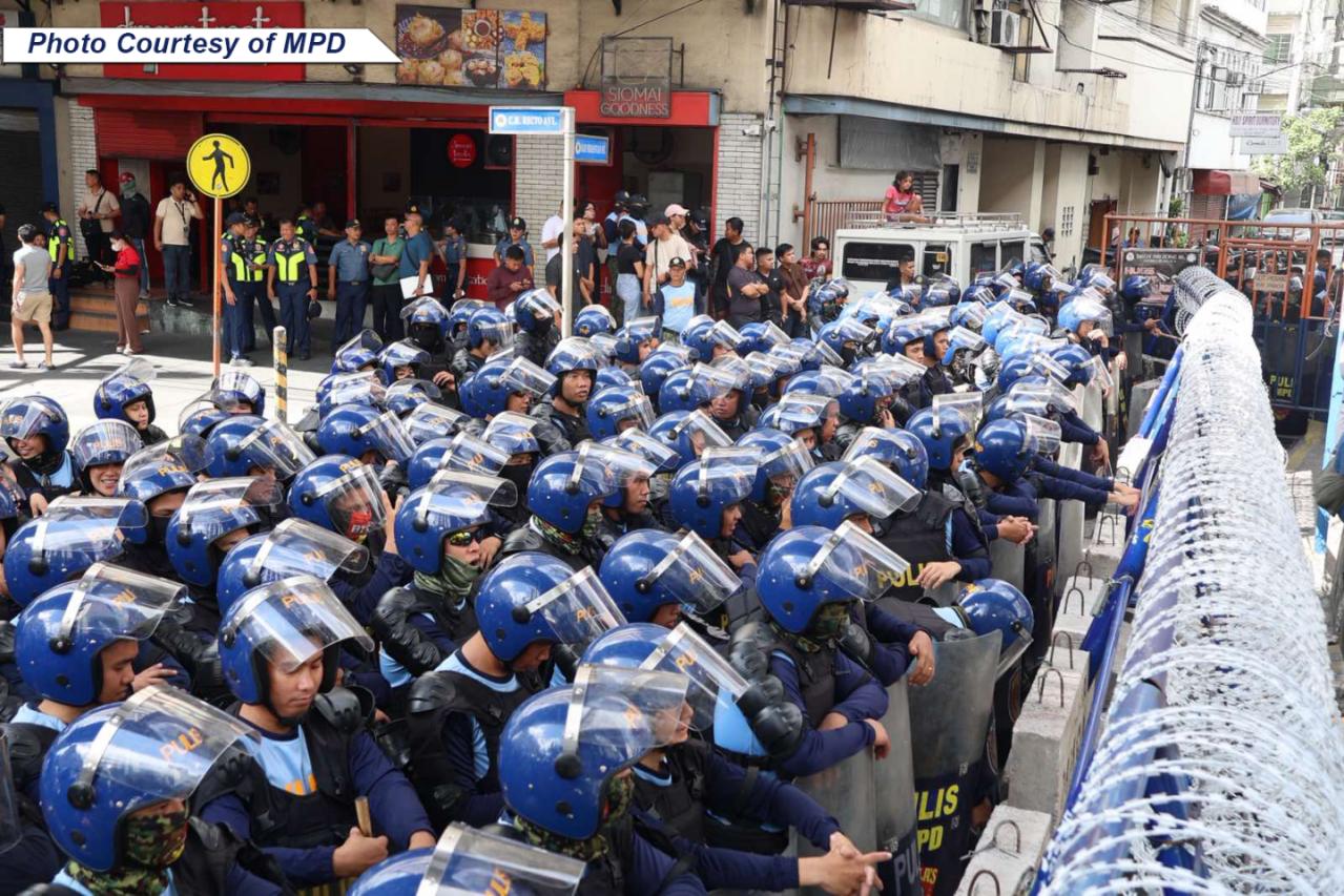 Kabataan solon calls Mendiola police barricade ‘overacting’ on Labor Day