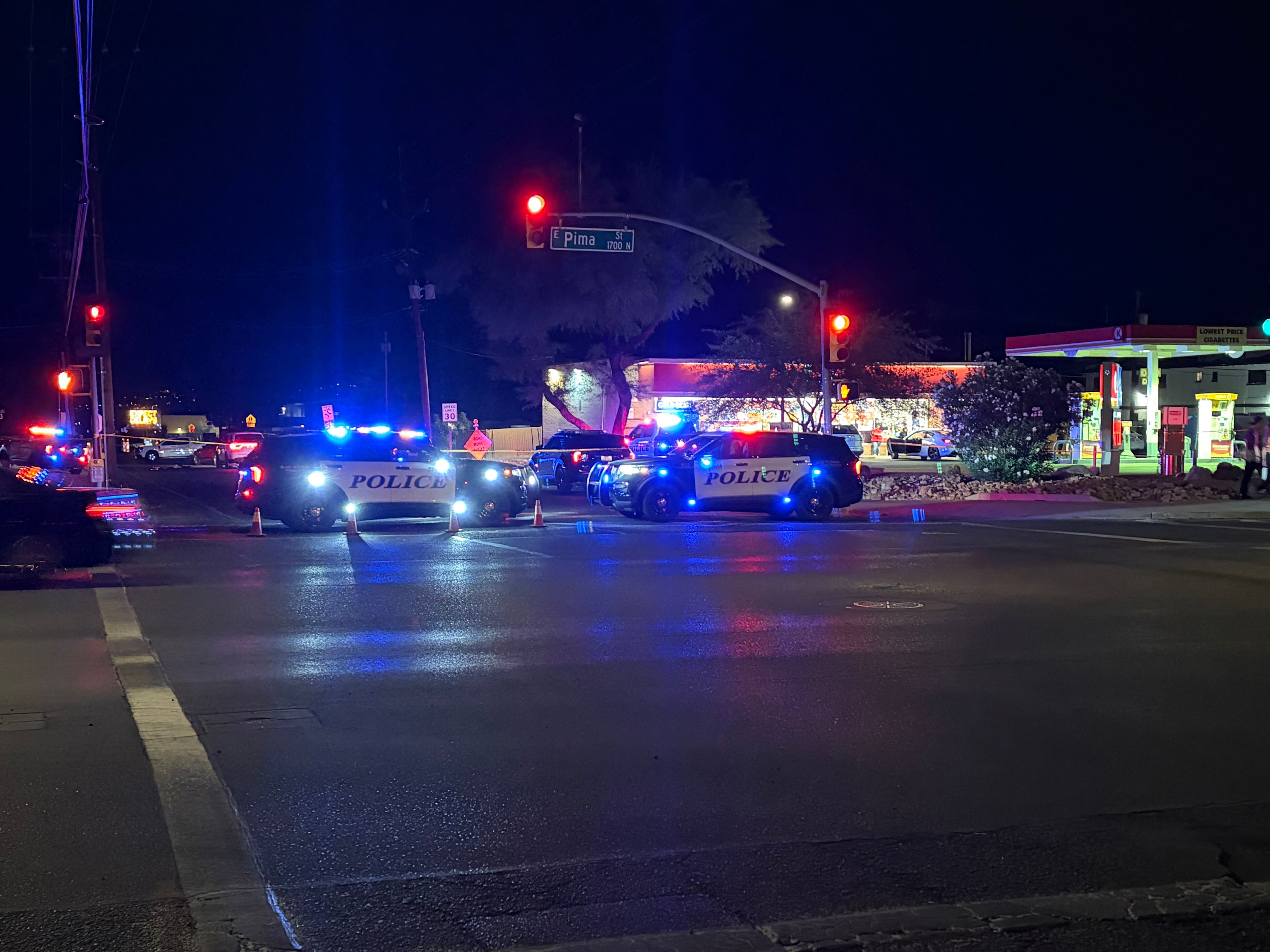Police respond to shooting at Pima, Columbus in Tucson