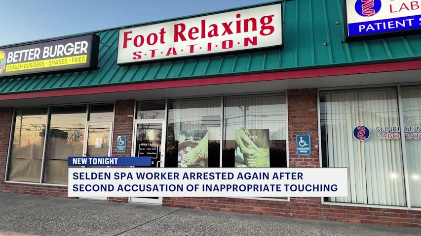 Selden spa worker arrested again, accused of forcibly touching a second ...