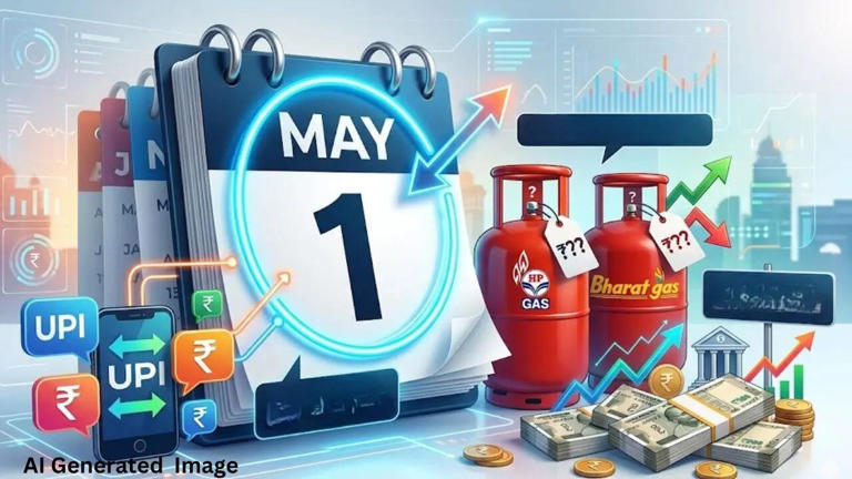 LPG से लेकर CNG-PNG, UPI और क्रेडिट कार्ड तक...1 मई 2026 से बदल गए ये ...