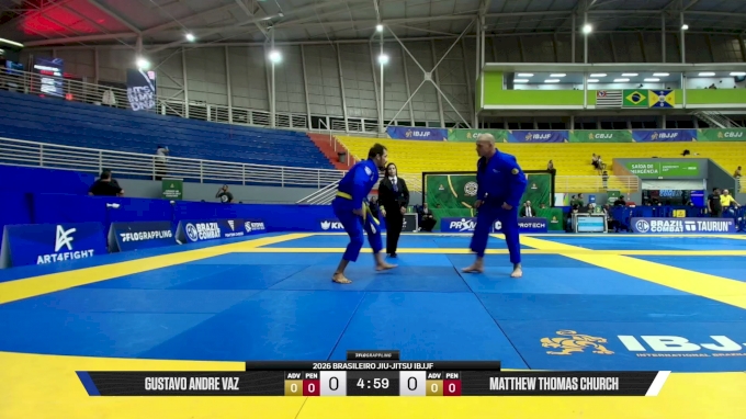 Matthew Thomas Church vs Gustavo Andre Vaz 2026 Brasileiro Jiu-Jitsu IBJJF