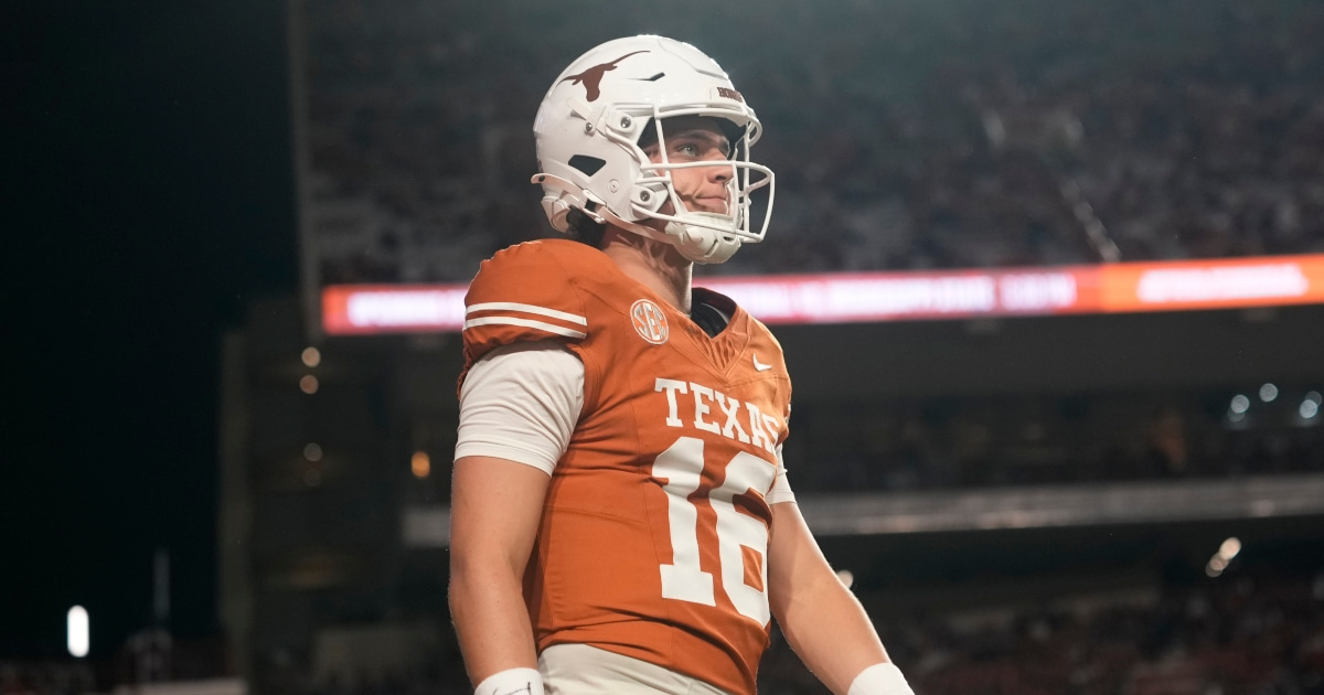 Mike Gundy dubs Arch Manning most improved player in college football ...