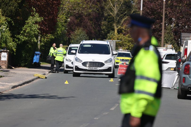 Man held after pedestrian dies in horror crash