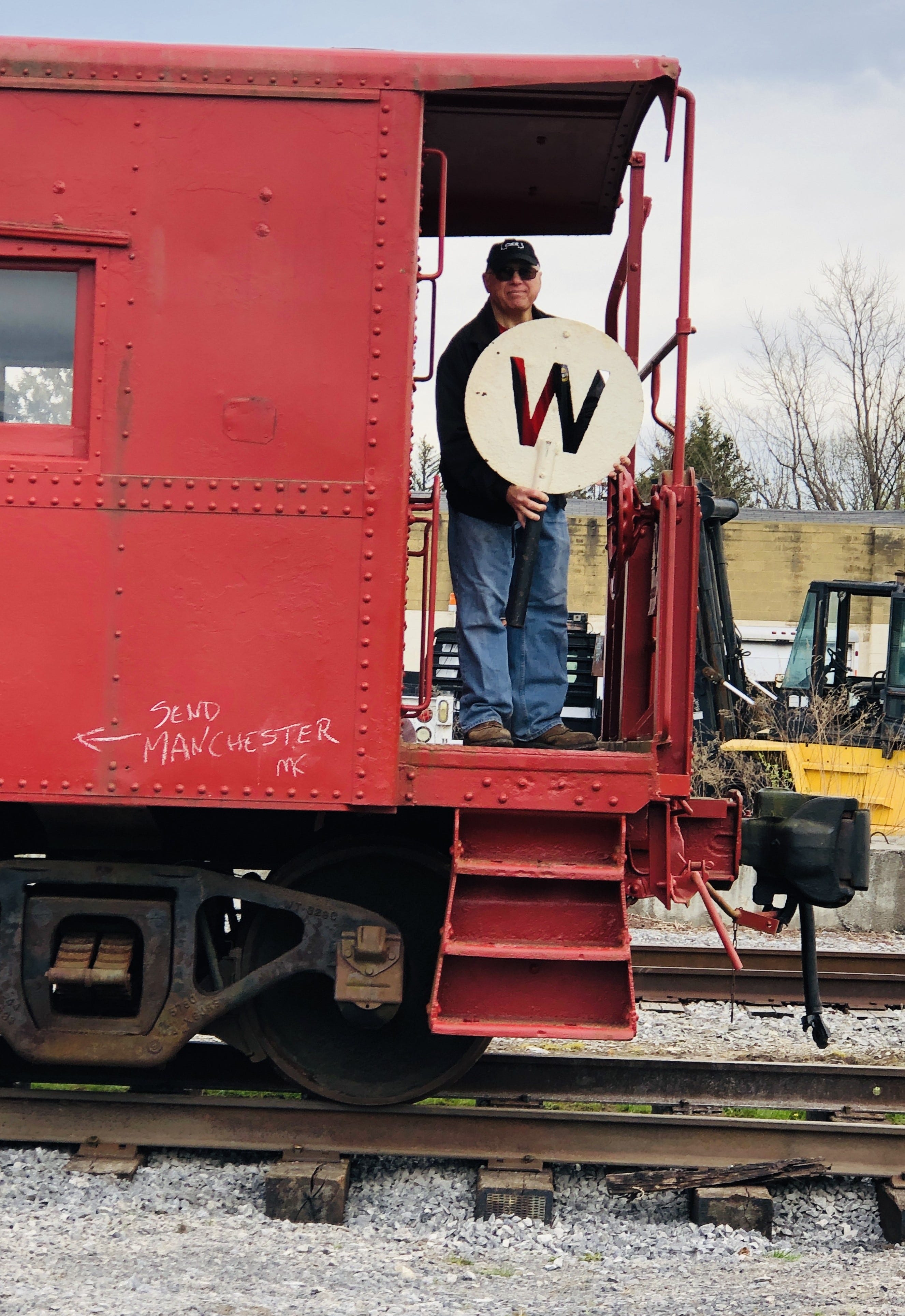 Historic 1942 caboose returns to Manchester. See photos