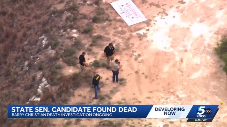 Missing Republican Oklahoma Senate candidate Barry Christian, 54, found ...