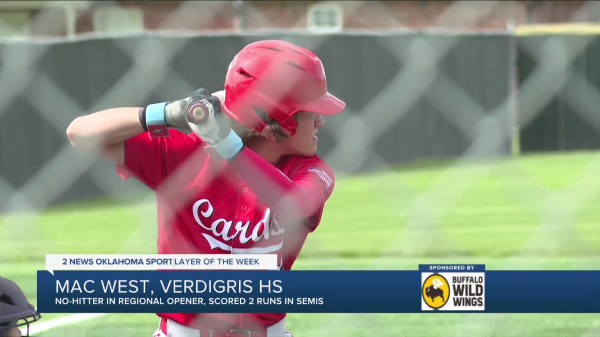Player of the week – Mac West – Verdigris