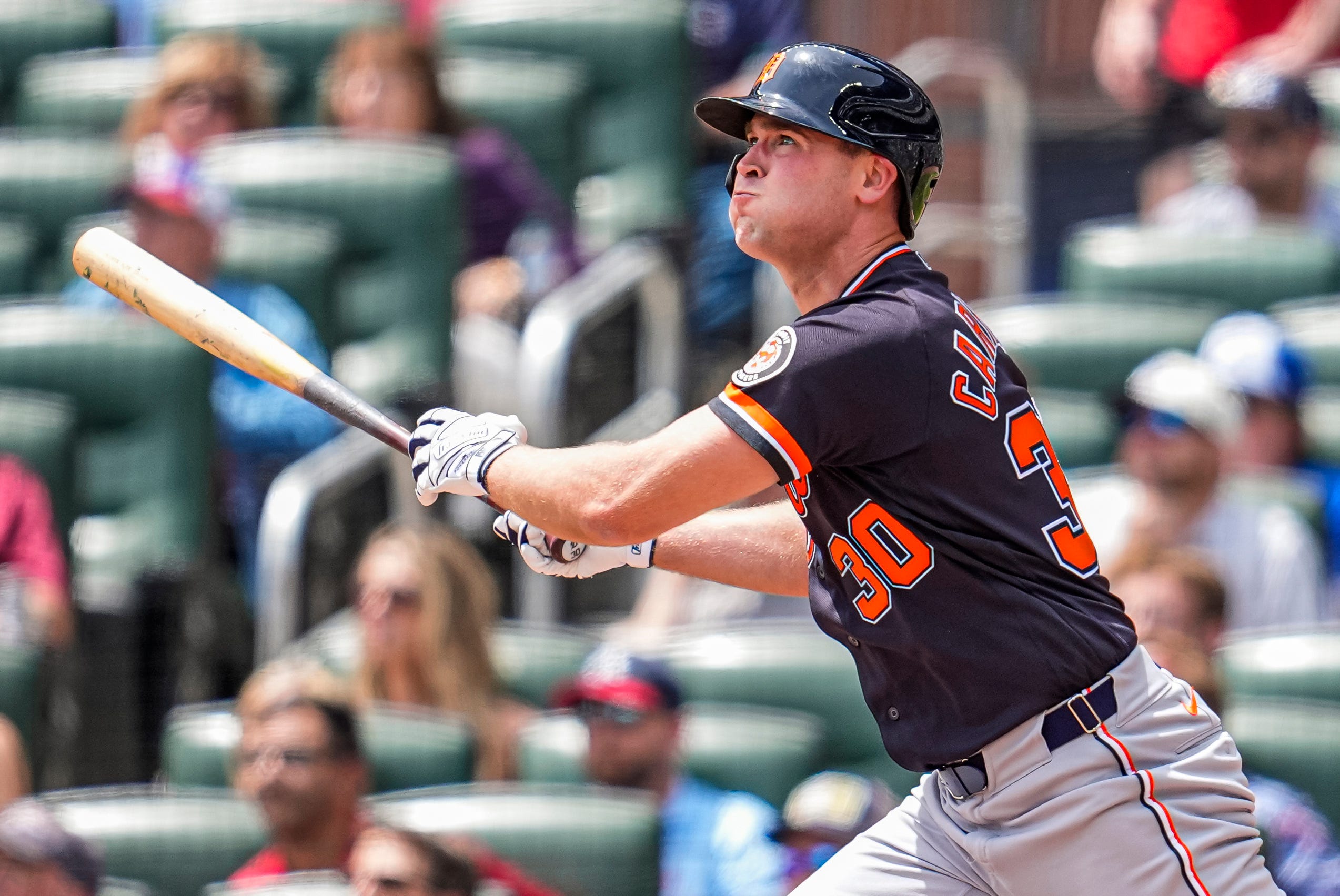 Kerry Carpenter returns to Tigers after two-game rehab stint