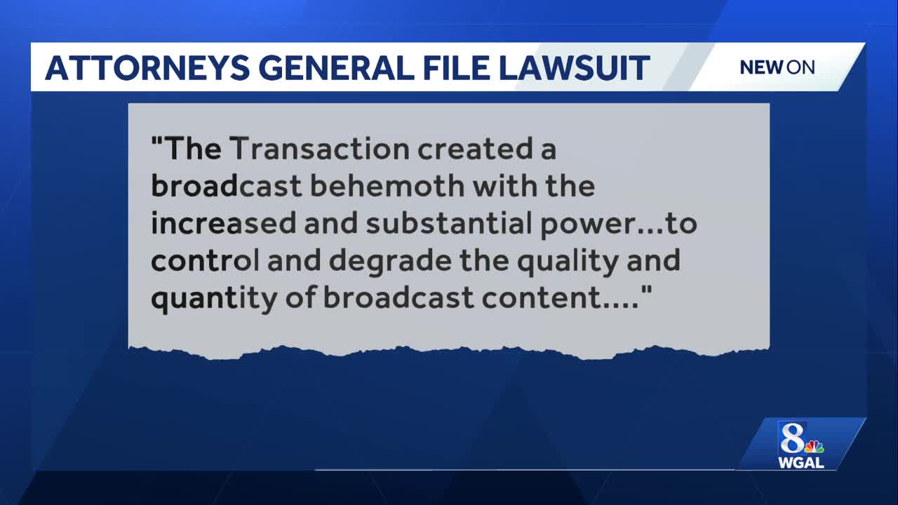 Pennsylvania attorney general joins lawsuit against Nexstar and Tegna ...