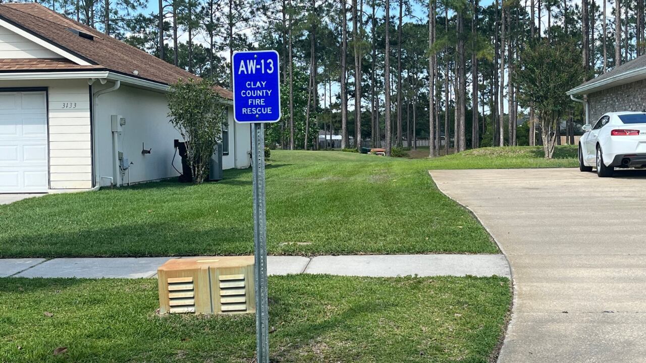 Clay County marks emergency water sources to battle fires in rural areas