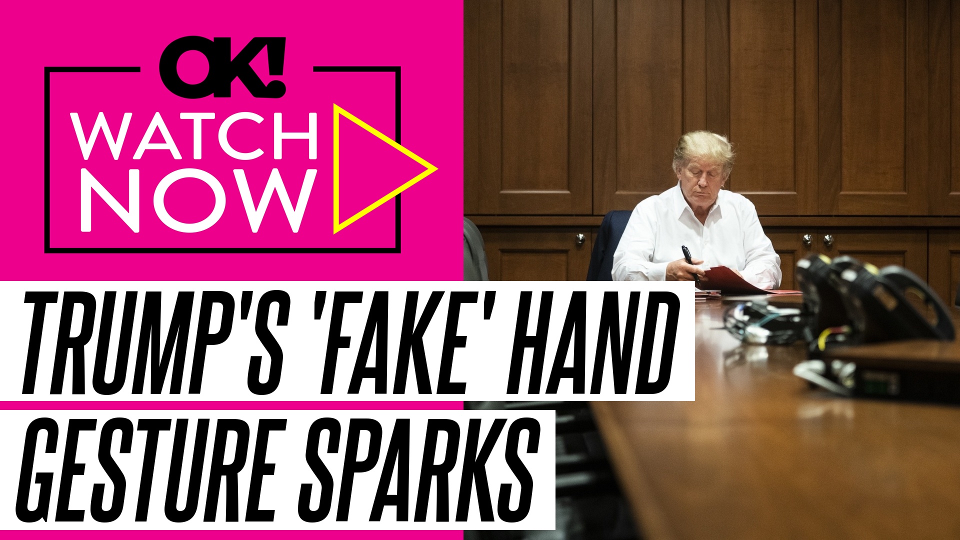 'Fake' Donald Trump roasted for giving wife Melania a secret signal ...