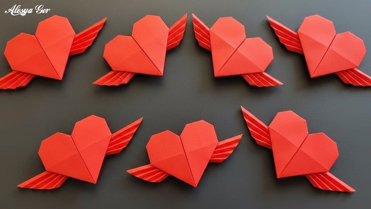 Wow! How to make beautiful Valentine’s Day hearts simple and easy