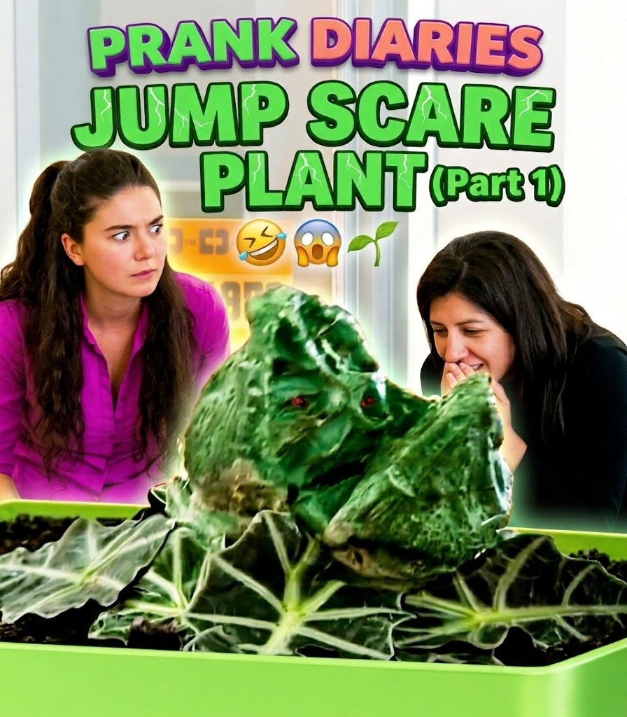 Prank diaries - jump scare plant (part 1)
