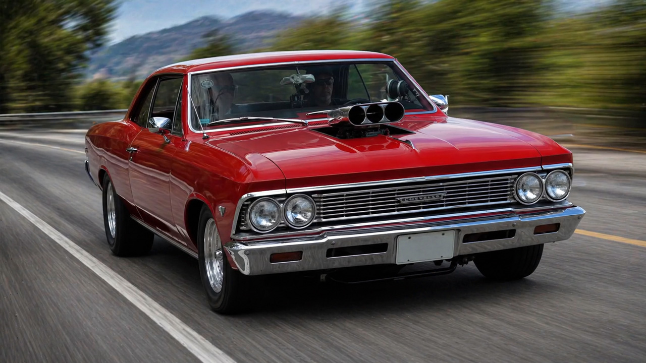 Classic Chevelle turns into street racing machine with NOS boost