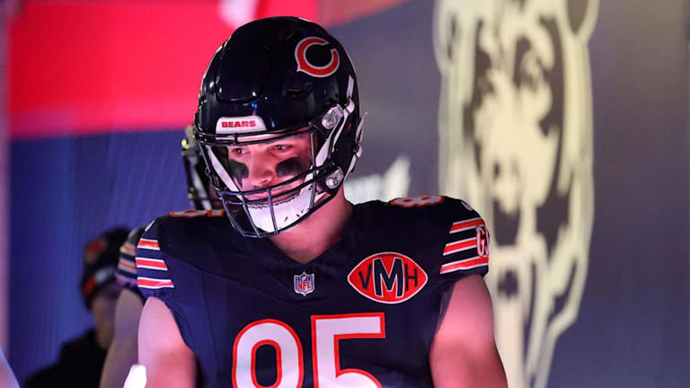 Panthers-Bears Cole Kmet trade proposal would give Carolina legit TE room