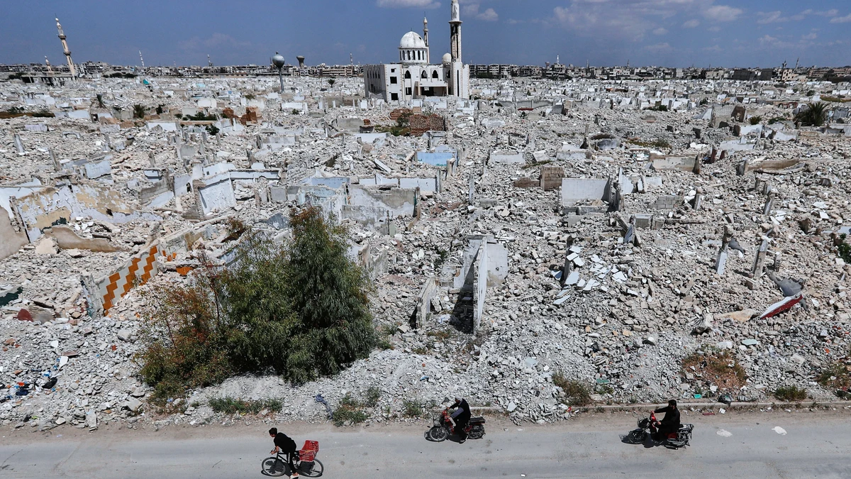 Siria, golpeada por la guerra, se presenta ahora como un corredor ...